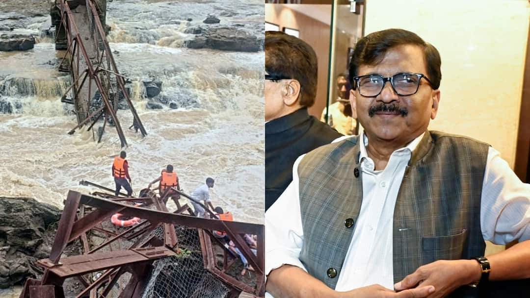 Pune Bridge Collapse Sanjay Raut Attacks Ajit Pawar Over Indrayani ...