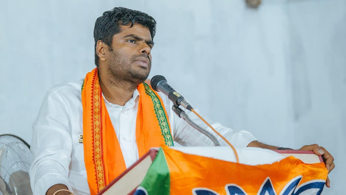 tamil nadu bjp former leader annamalai says students wear thiruneer ...