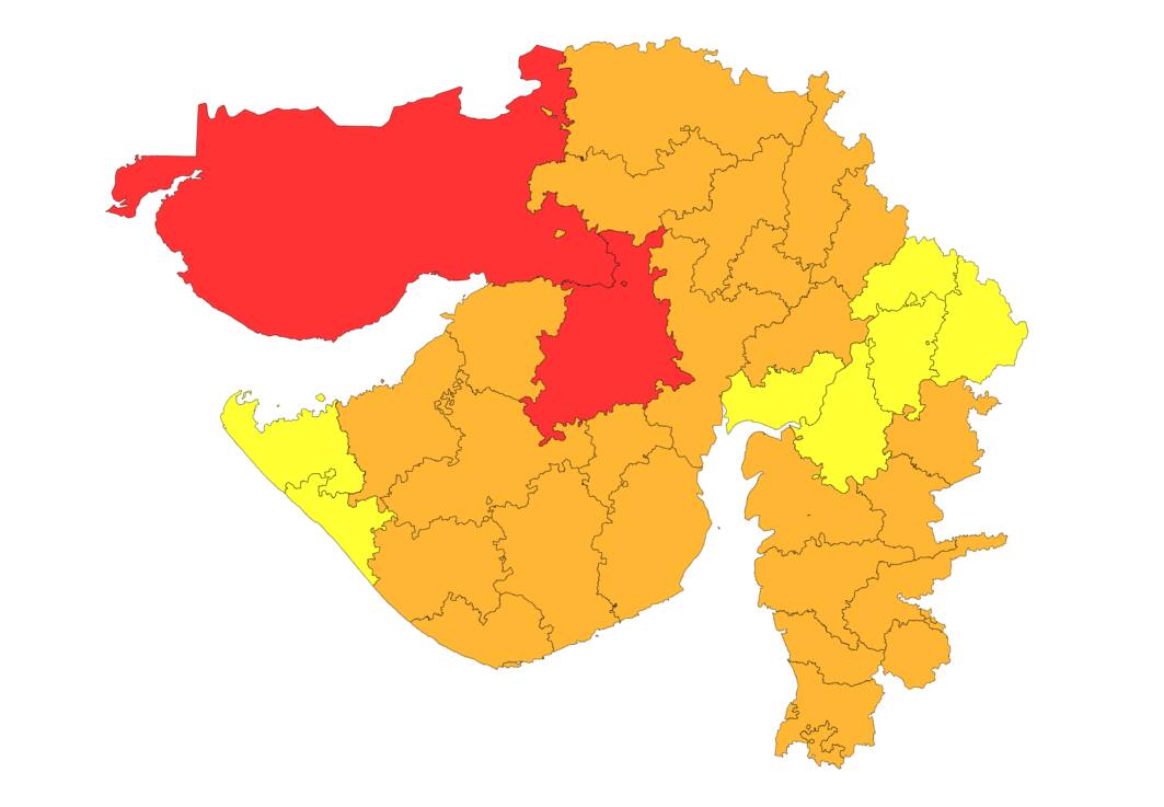 Rain will cause drought in 29 districts of Gujarat in the next 3 hours ...