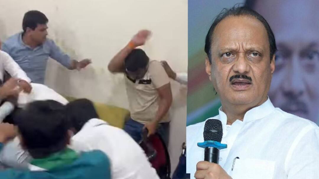 Ajit Pawar : कोपरापासून ढोपरापर्यंत, लाथा बुक्क्यांनी मारलं, अखेर सूरज चव्हाणांच्या मारहाणीवर ...
