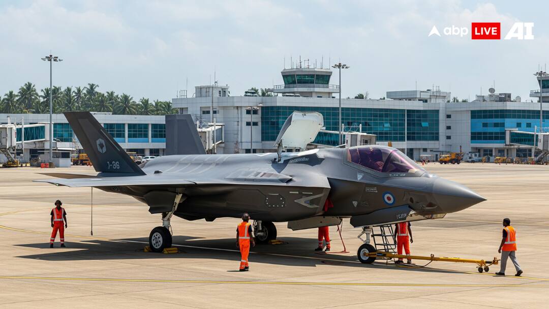 British F-35B Fighter Jet UK Takes Off From Thiruvananthapuram After ...