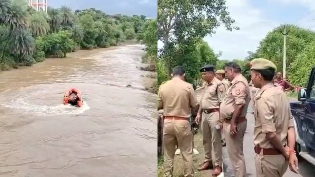 महोबा: अर्जुन नदी में गिरा युवक 24 घंटे से लापता, SDRF की 12 सदस्यीय टीम ने संभाला मोर्चा ...