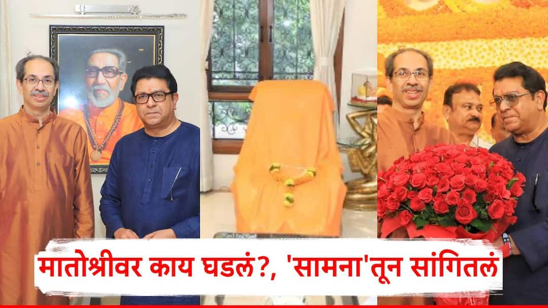 Raj Thackeray-Uddhav Thackeray Matoshree: उद्धव ठाकरे अन् राज ठाकरे ...