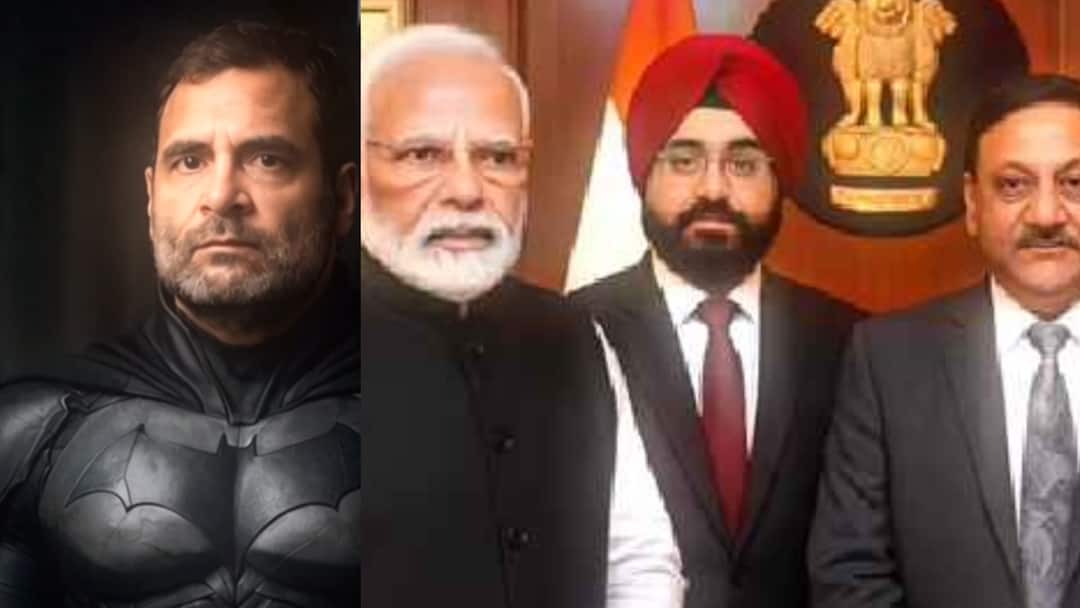 Introducing Rahul Gandhi As 'Batman': Congress's 'I'm Just In Their Way' Dig At EC Goes Viral ...
