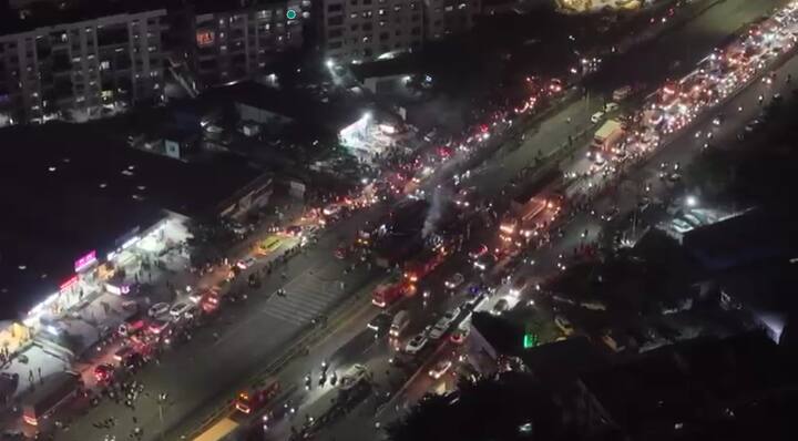 Pune Accident: पुण्यात भीषण अपघात, गाड्यांनी घेतला पेट, 7 जणांचा मृत्यू ...