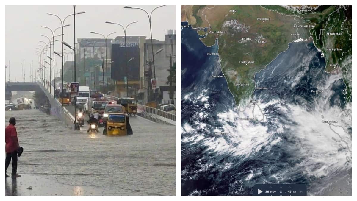 Cyclone Senyar: IMD Issues Fresh Rain Alerts For Tamil Nadu, Andhra ...