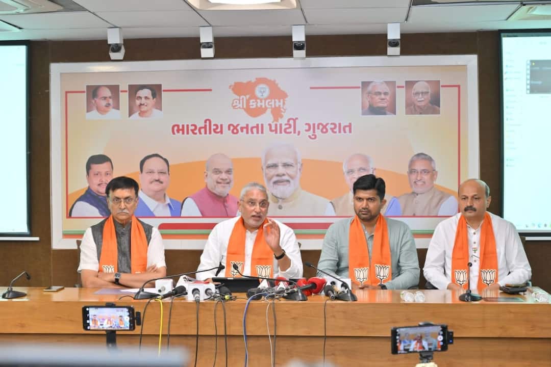 ગુજરાત ભાજપ સંગઠનનું નવું માળખું જાહેર, 79 કારોબારી અને 26 વિશેષ ...