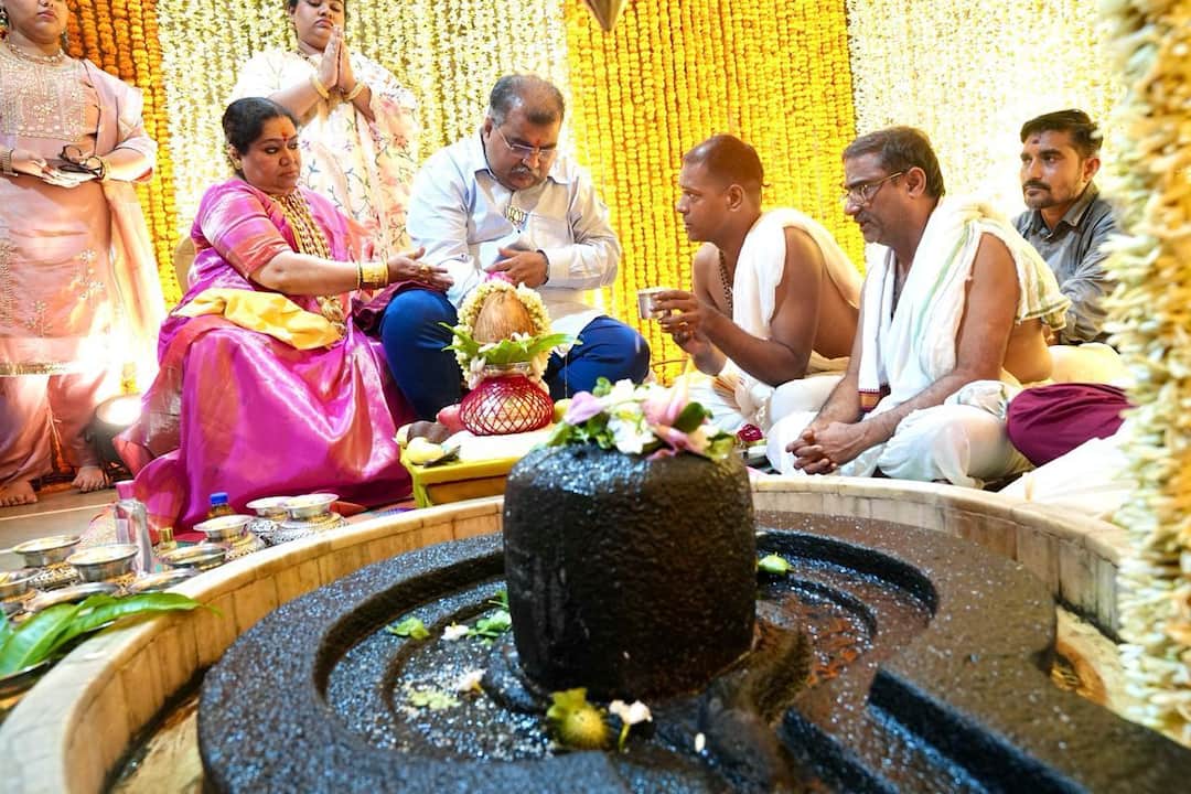पिंपळेश्वर मंदिरभूमीत विजयाचा शिवोत्सव! भल्या पहाटे रविंद्र चव्हाणांनी ...