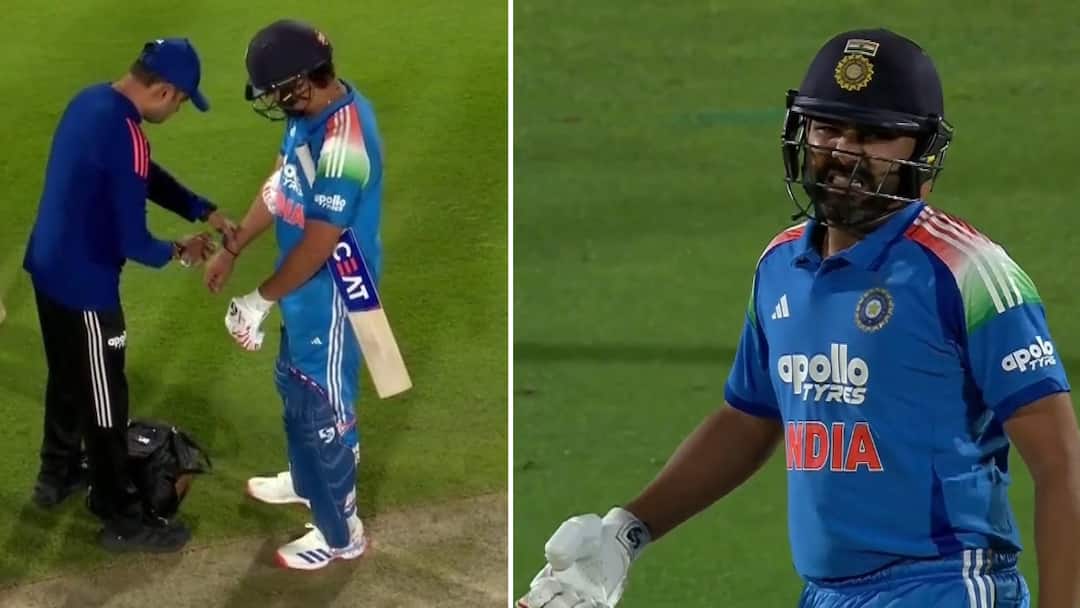 Rohit Sharma Video: रोहित शर्माचा दुर्दैवाचा फेरा सुरुच, दुखापतीतून ...